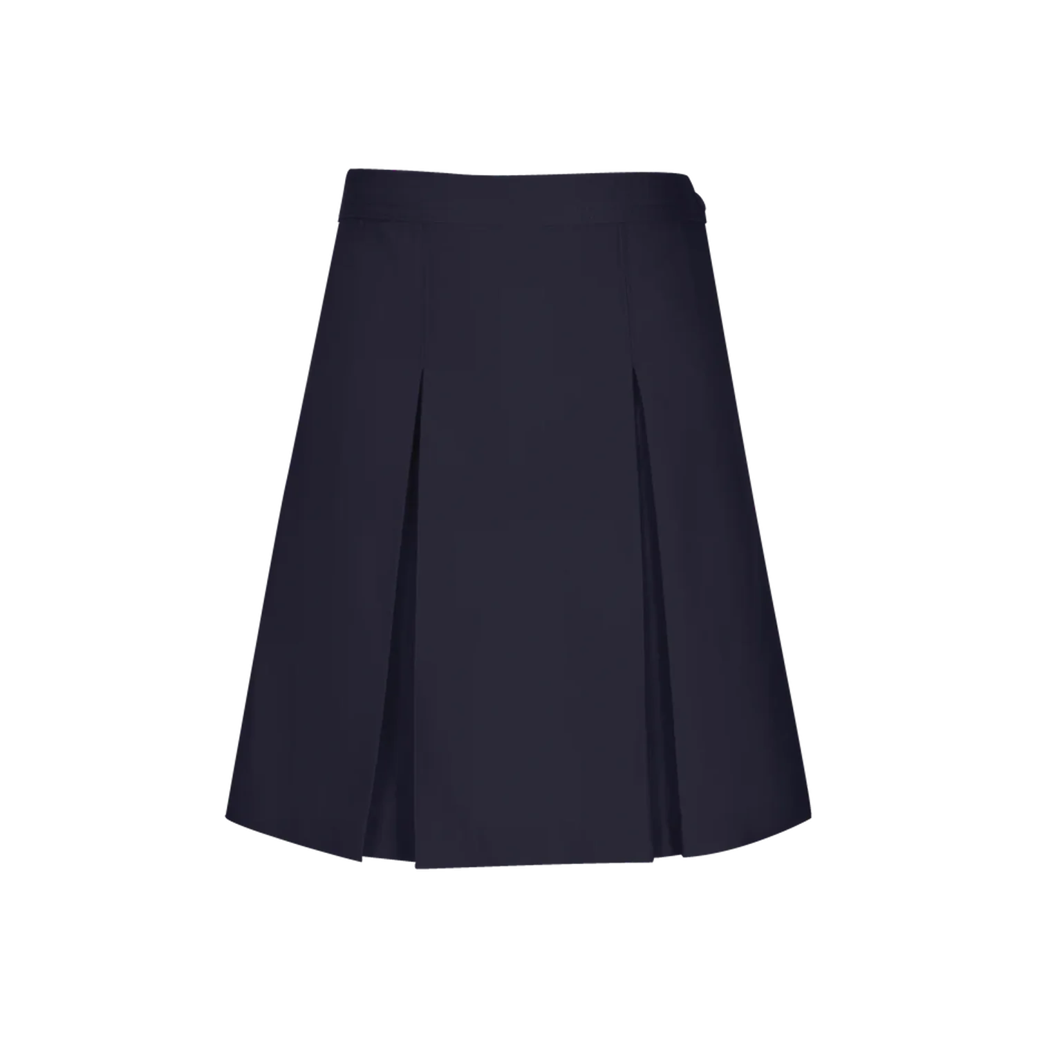 Stitched Down Kick Pleat Extra Long Skirt