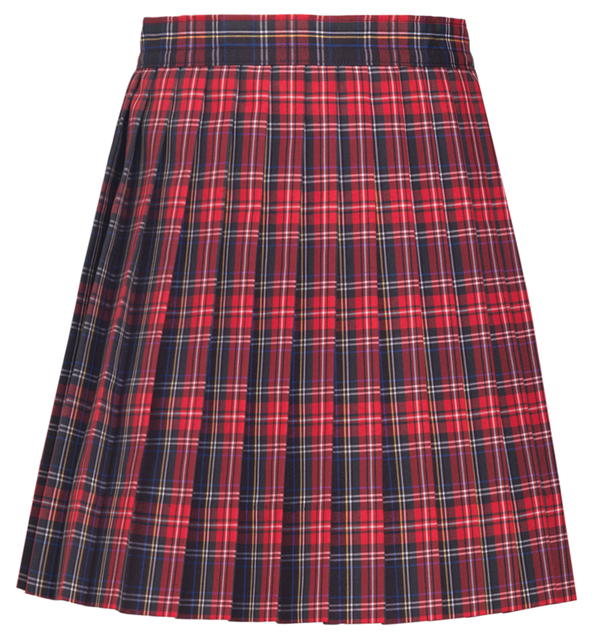 Macbeth Plaid Knife Pleat Skirt