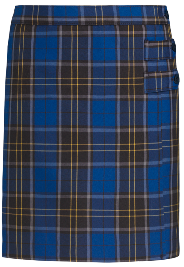 Double Tab Pleat Skort - Mayfair Plaid