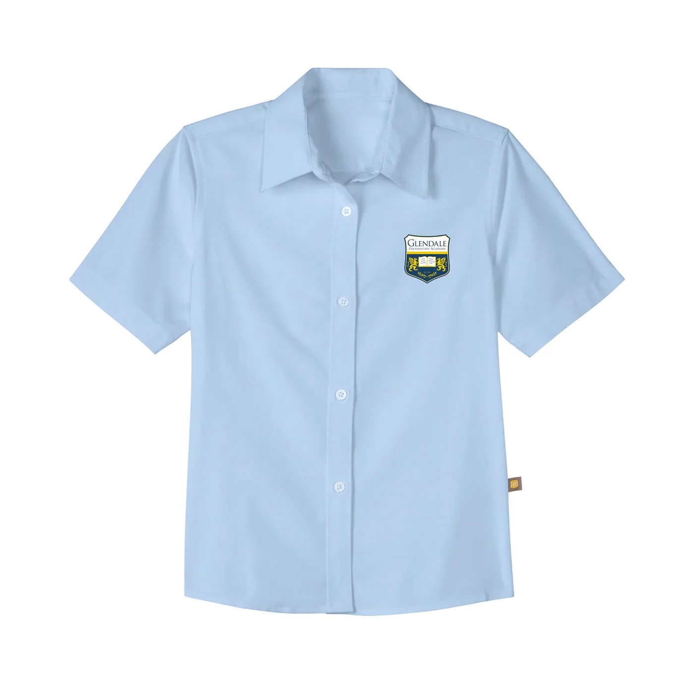 Glendale Prep Feminine Fit Short Sleeve Oxford Shirt