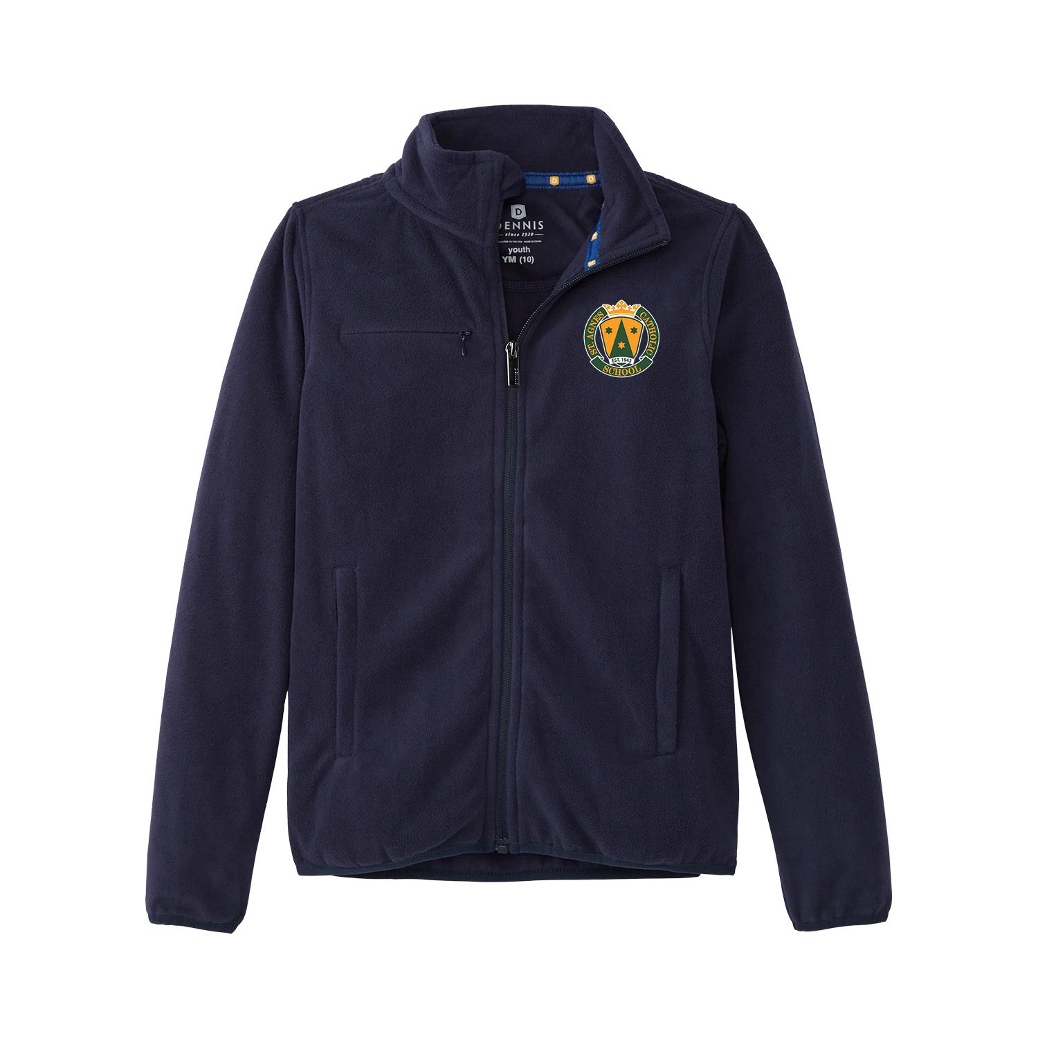 St. Agnes Zip Front Microfleece Jacket