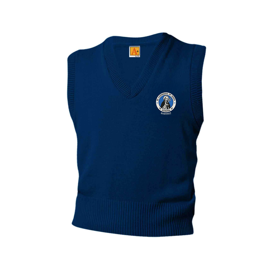 St. Catherine Martinez Unisex V Neck Vest