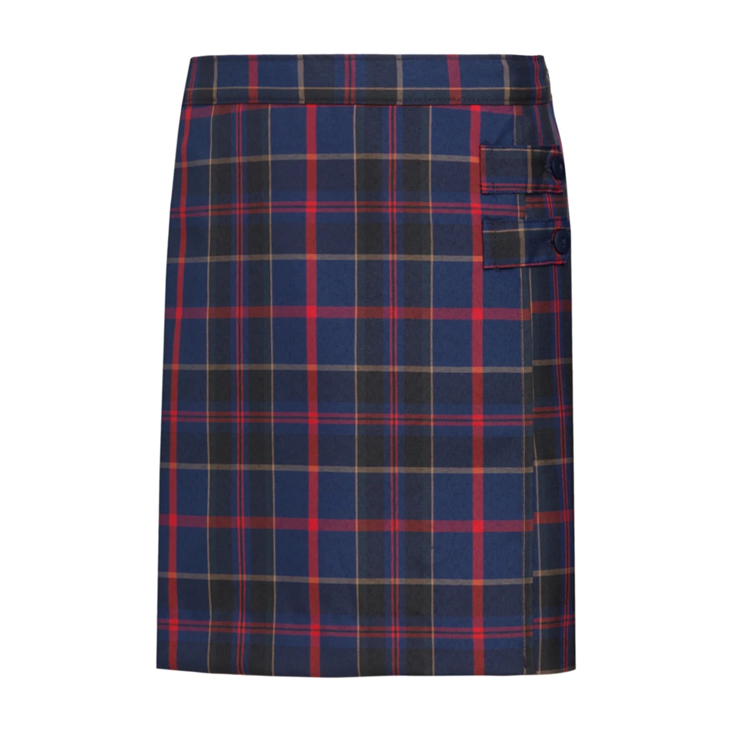 Wilson Plaid Double Tab Pleat Skort
