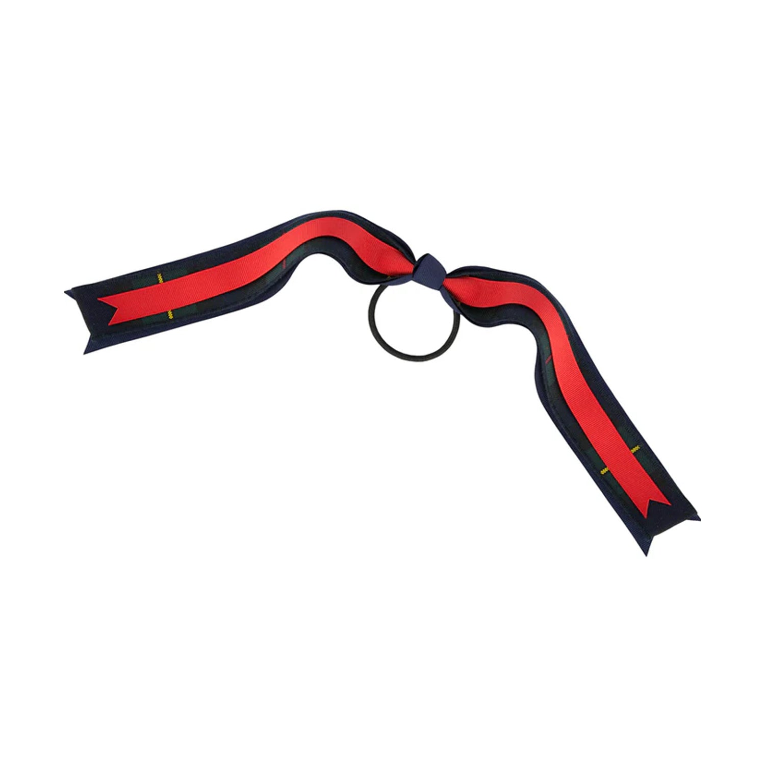 Belair Plaid Hair Streamer Bow